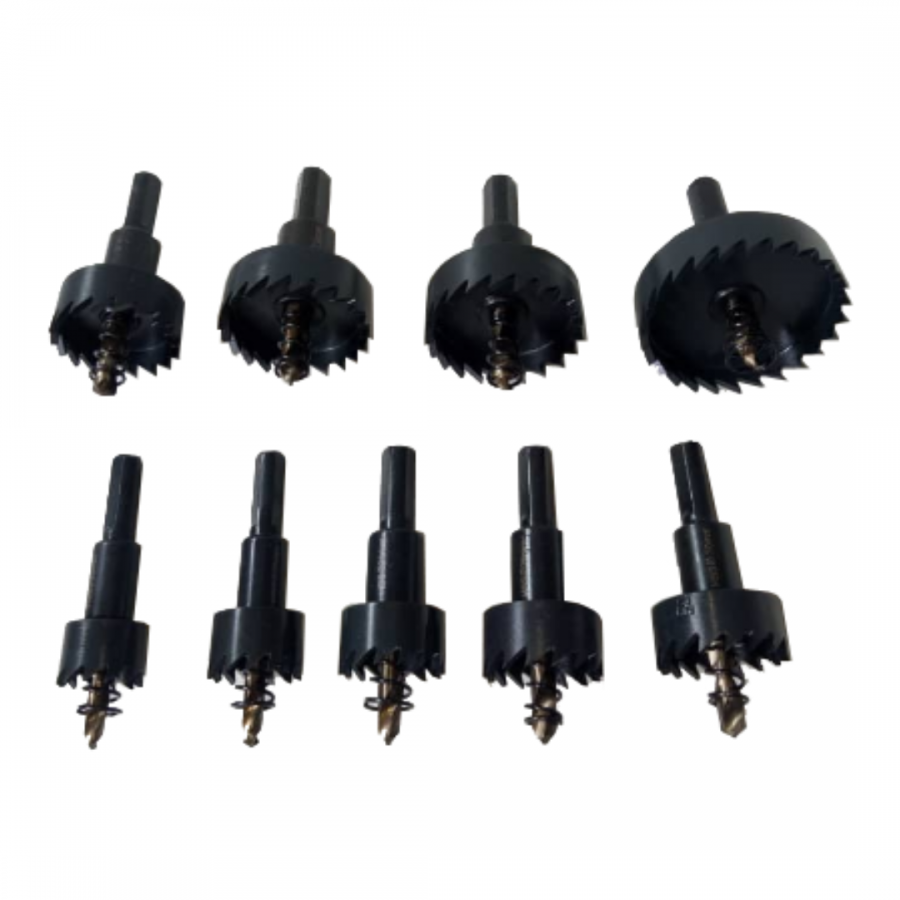 HSS Black Hole Saw 20mm-50mm High-Speed Steel Hole Cutter | Building ...