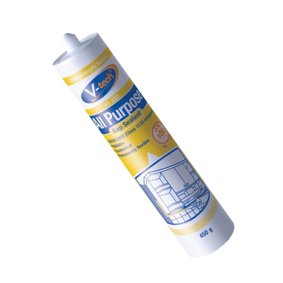 Seal All Gaps VT222 - White 450GM *V-TECH | Building Material, Hardware ...