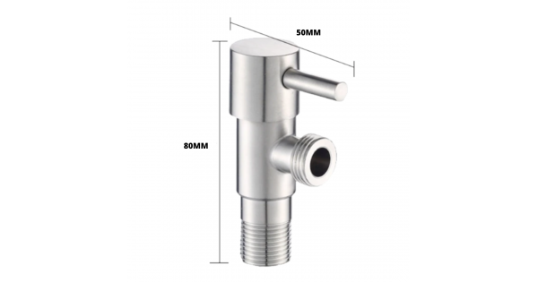 Stainless Steel SUS304 Angle Valve 1/2 High Quality | Building Material ...