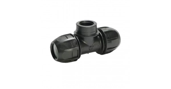 Poly Pipe Fitting Female Tee Connectors Water Pipe Garden Irrigation ...