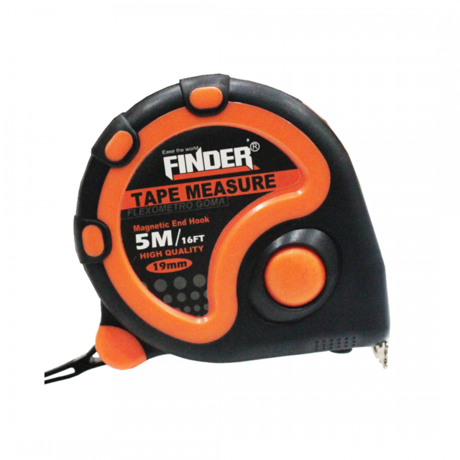 FINDER Steel Tape Measure With Brake Retractable Large Print Range ...